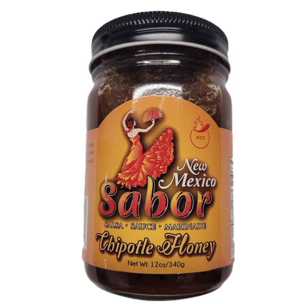 New Mexico Sabor Salsa Chipotle Honey 12oz (304g) – Santa Fe Olive Oil ...