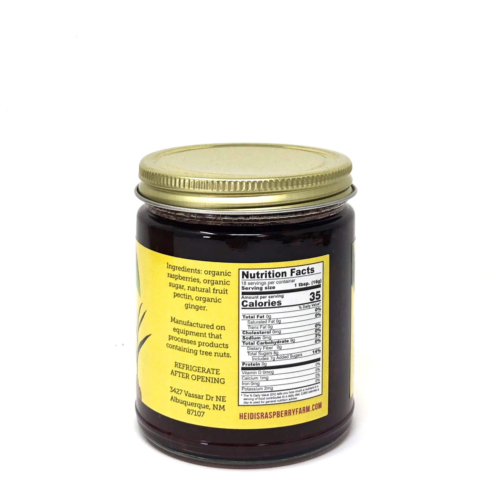 Heidi's Raspberry Ginger Jam (10oz) – Santa Fe Olive Oil & Balsamic Co.