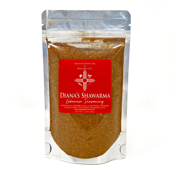 Diana's Shawarma Lebanese Seasoning (3.5 oz) – Santa Fe Olive Oil ...